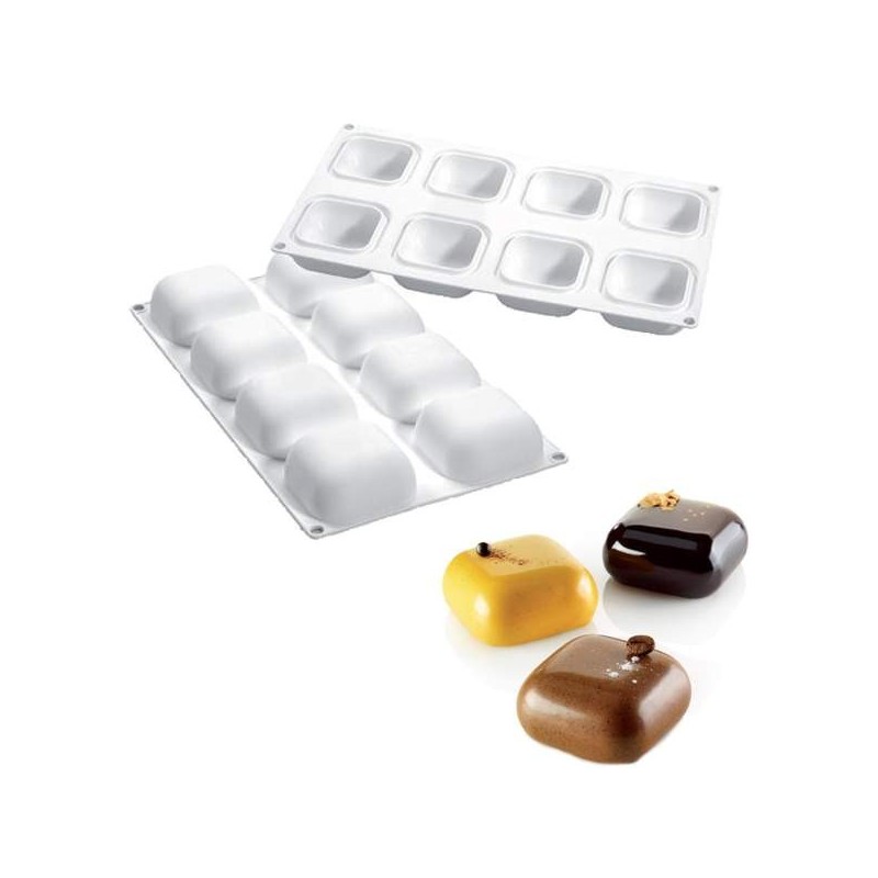 Comprar molde de silicona platino GEM 100 de curveflex Silikomart