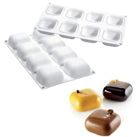 Comprar molde de silicona platino GEM 100 de curveflex Silikomart