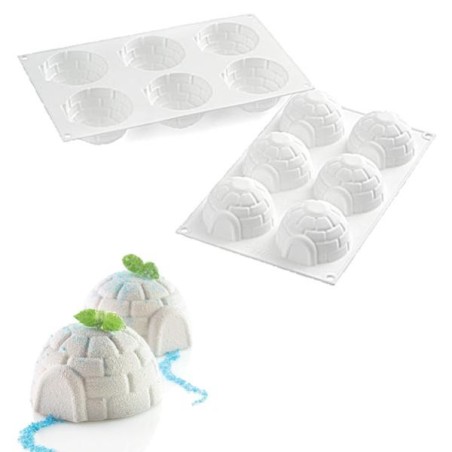 Comprar molde igloo de silikomart profesional CurveFlex