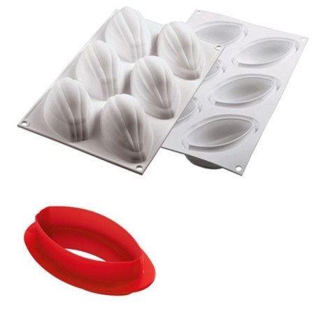 Comprar moldes de silicona serie Curveflex de Silikomart, Cacao 120