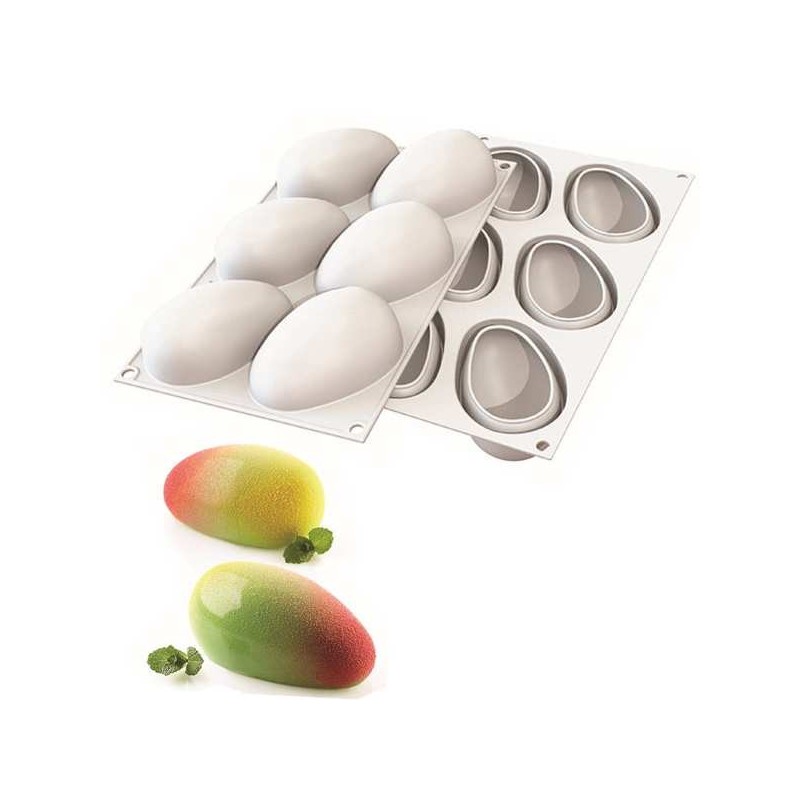 Comprar molde para la repostería Mango 130 serie Curveflex, Silikomart