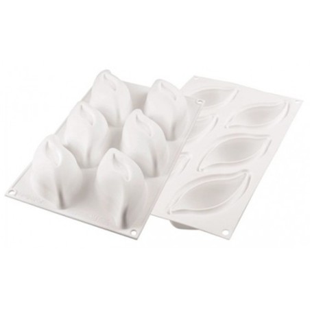 Comprar molde compuesto por 6 cavidades Ruben 140 Curveflex Silikomart