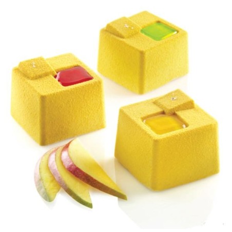 Comprar moldes de silicona curveflex Silikomart professional 4kuadro