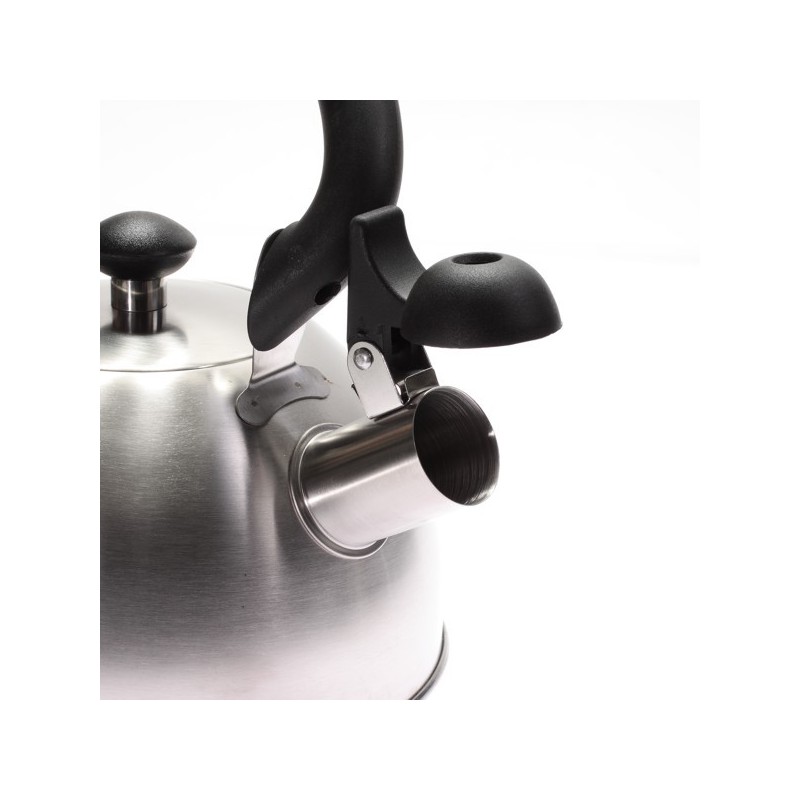 Comprar cafetera tetera silbante de ibili, acero inoxidable 18/10