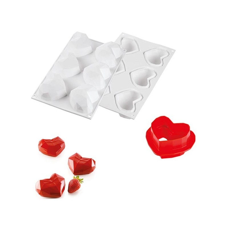 Compra molde Amorini Origami 110 curveflex Silikomart Professional,