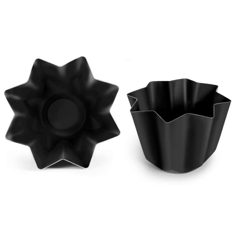 Molde de aluminio con antiadherente con forma de Pandoro de Ibili