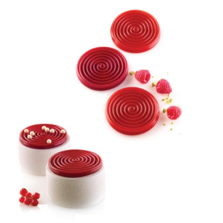 Molde de Silikomart de silicona CurveFlex Tourbillon 28.