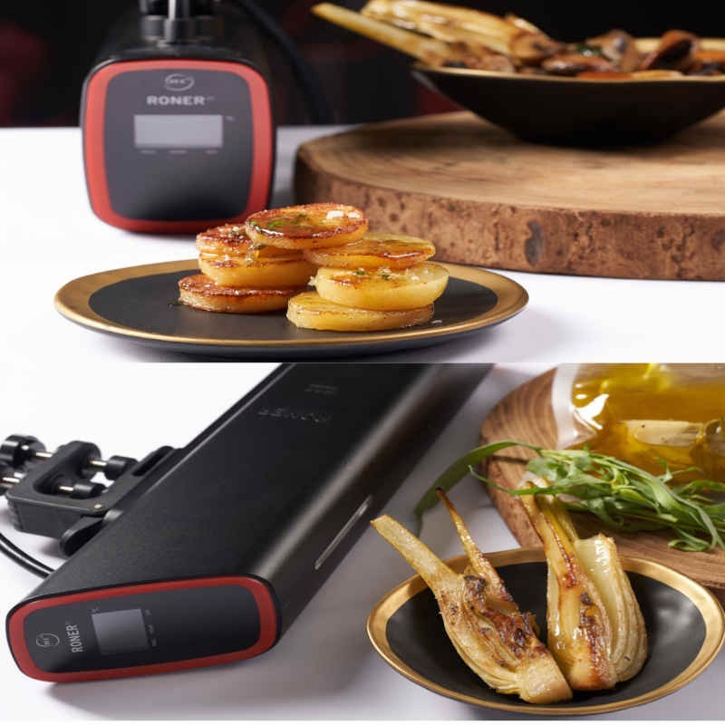 Roner 20 de 1.200 W. y 10 programas para cocinar a baja temperatura