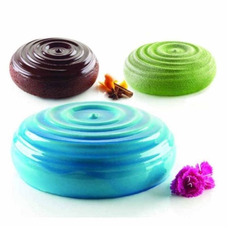 Comprar molde water drop 1200 silicona serie Tortaflex de Silikomart