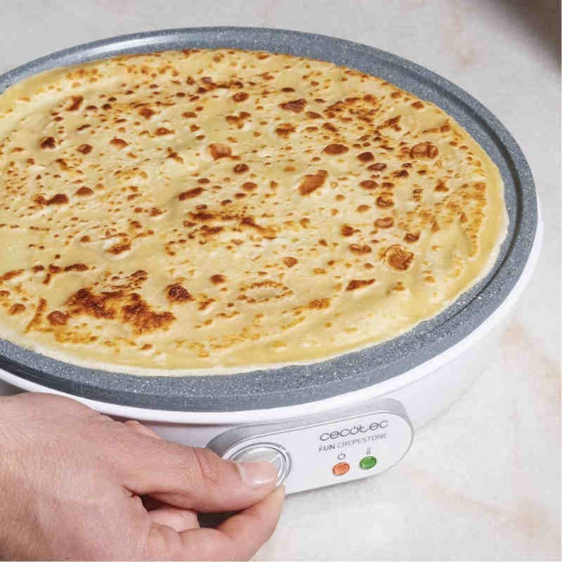 Crepera eléctrica Fun Crepestone de Cecotec, con potencia regulable