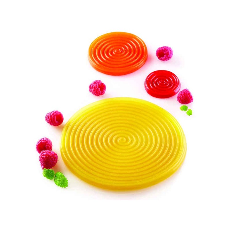 Comprar moldes de silicona curveflex Silikomart Big Tourbillon 100